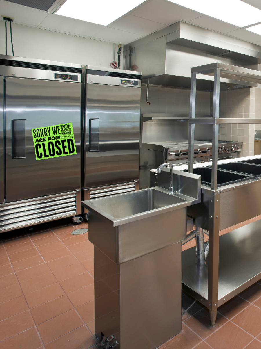 Restaurant Sizes – Closed Down Restaurants